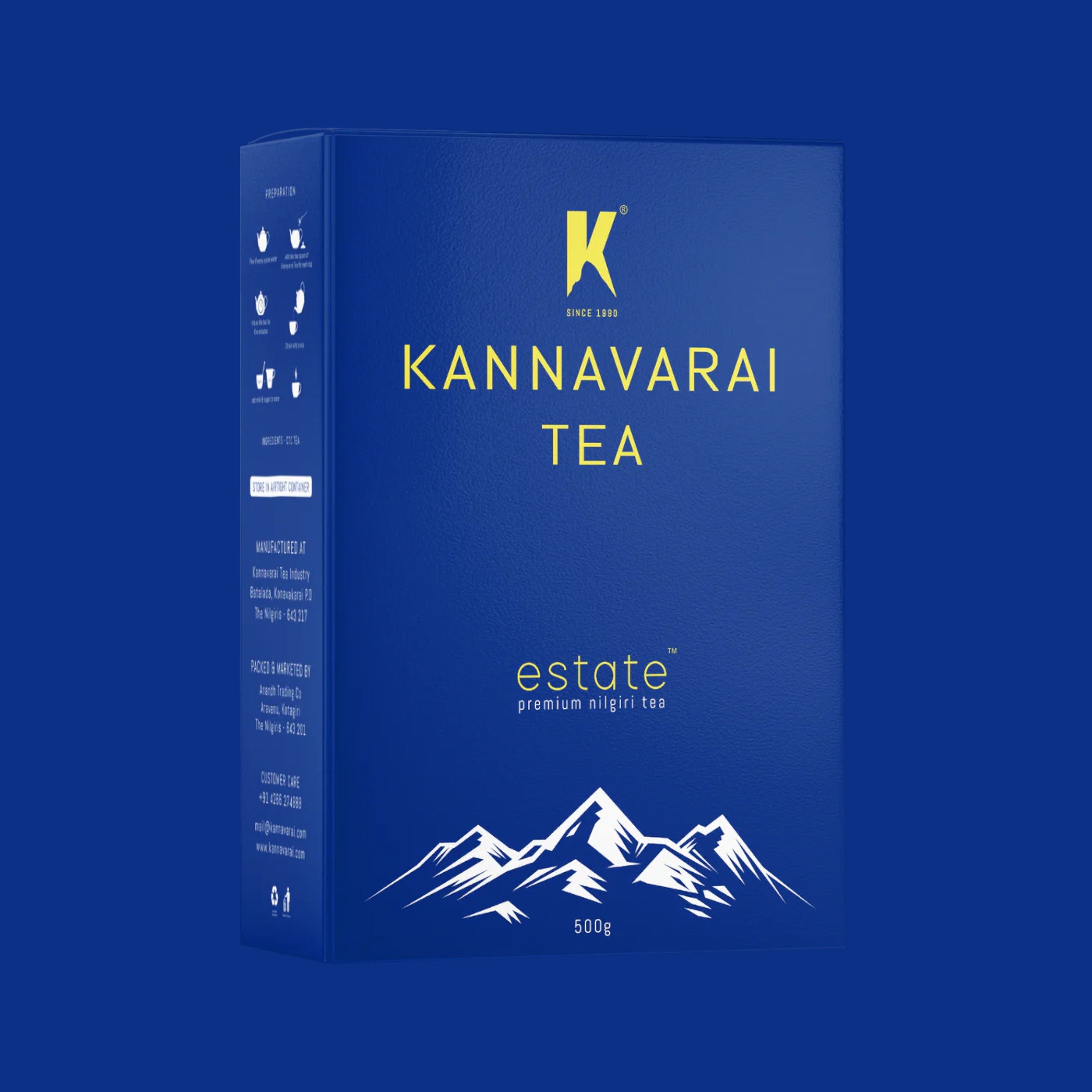Estate 250g - Kannavarai tea | Premium fresh black CTC tea